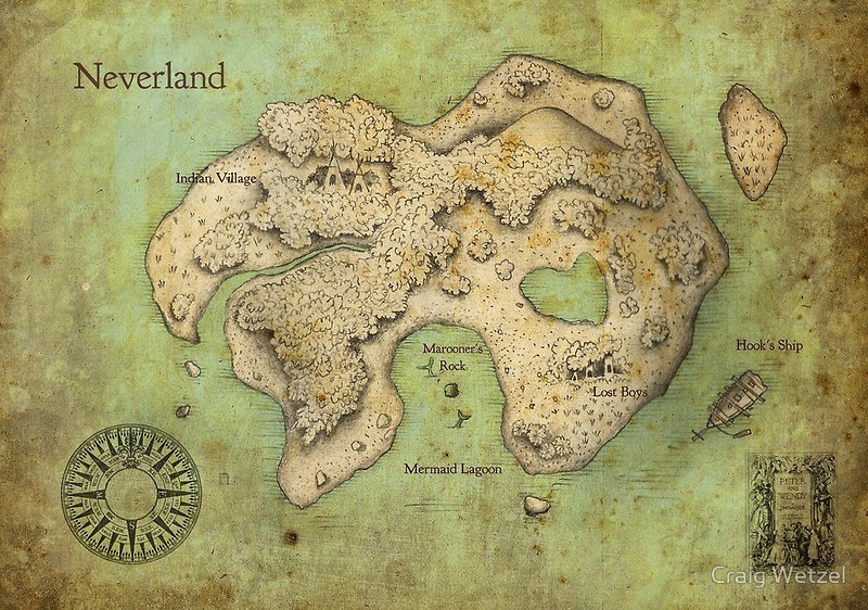 The Map and Map Key - Once Upon a Time » RP Repository